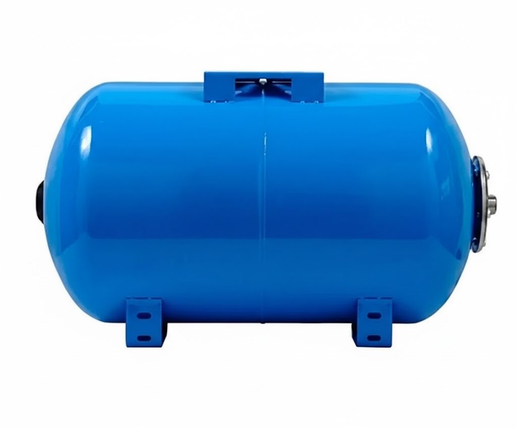 Гидроаккумулятор аквапром 4500-7002, для водоснабжения и ГВС, горизонтальный, 100 л