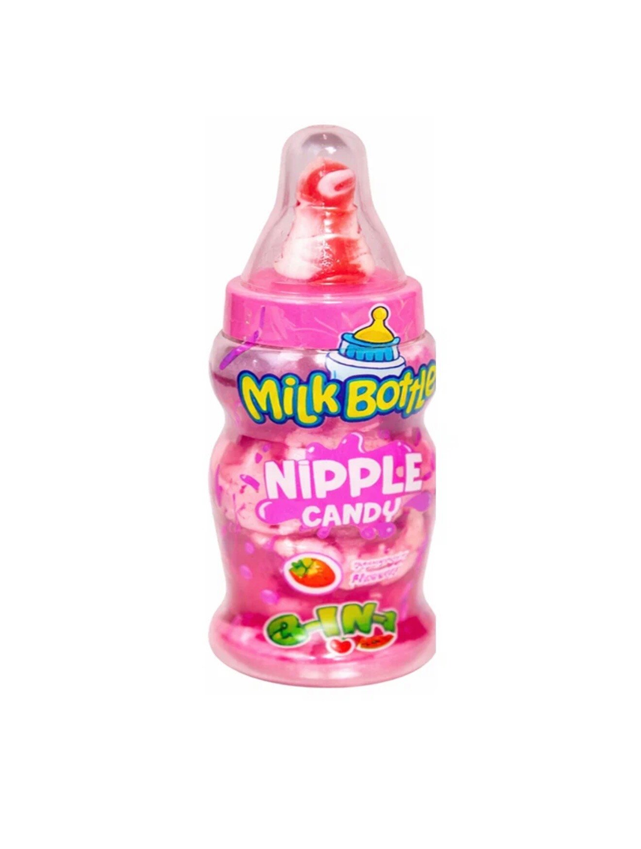 Леденцовая карамель Milk bottle 24шт.