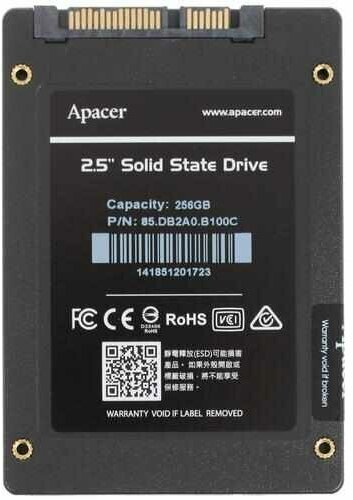 256 ГБ 2.5 SATA накопитель Apacer AS350 PANTHER [95. DB2A0. P100C]