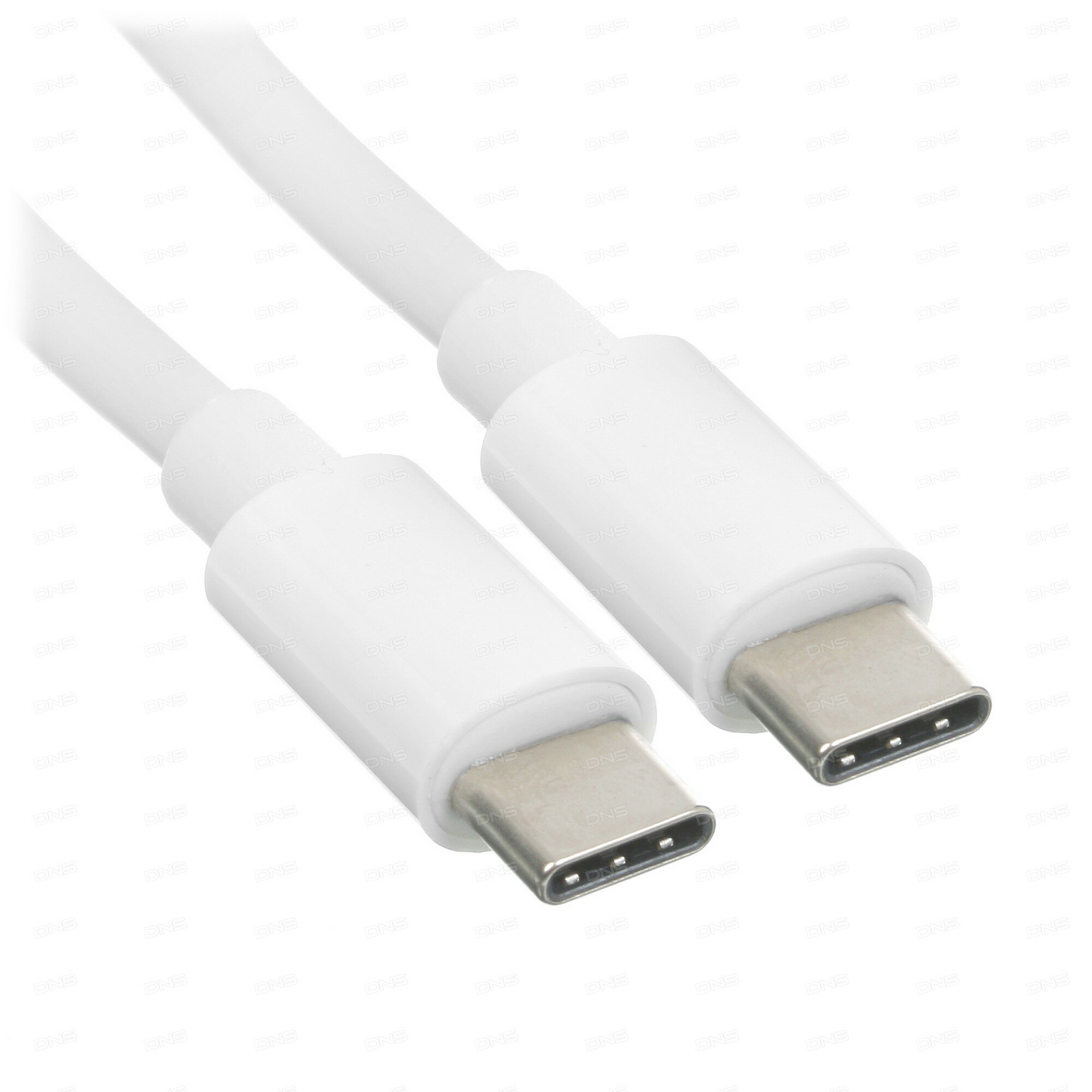 Кабель круглый KEYRON USB Type-C - USB Type-C белый 3 м