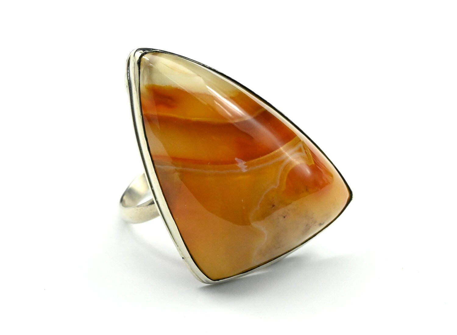 Кольцо, сердолик