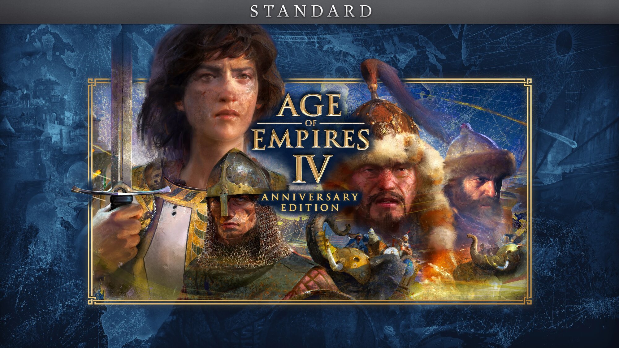 Age of Empires IV Anniversary Edition Standard Edition для Sony PlayStation | PS5 на русском языке | Игра навсегда | Быстрая доставка (Турция)