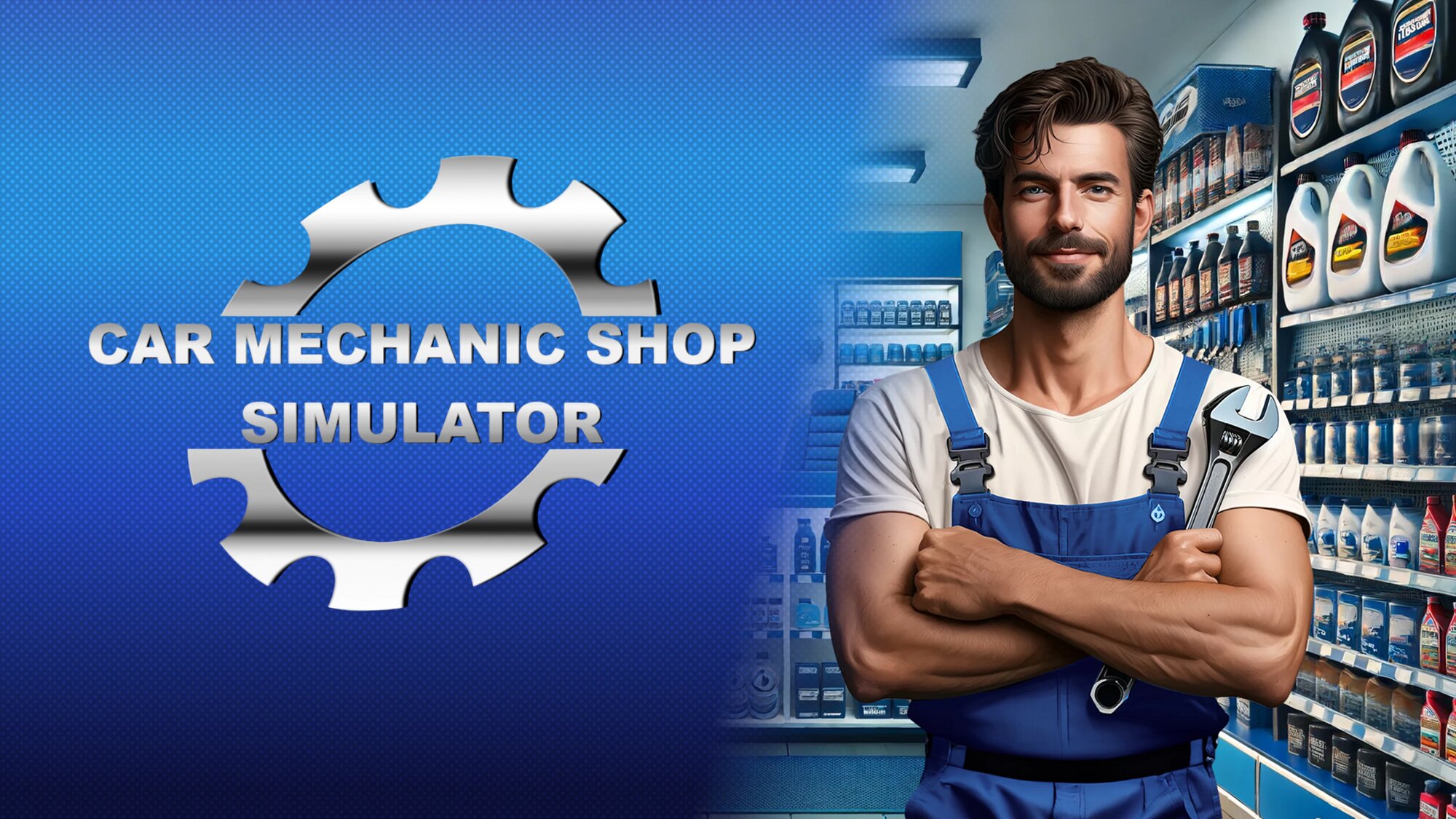 Игра Car Mechanic Shop Simulator, цифровое издание PlayStation 4, регион Турция / код пополнения баланса