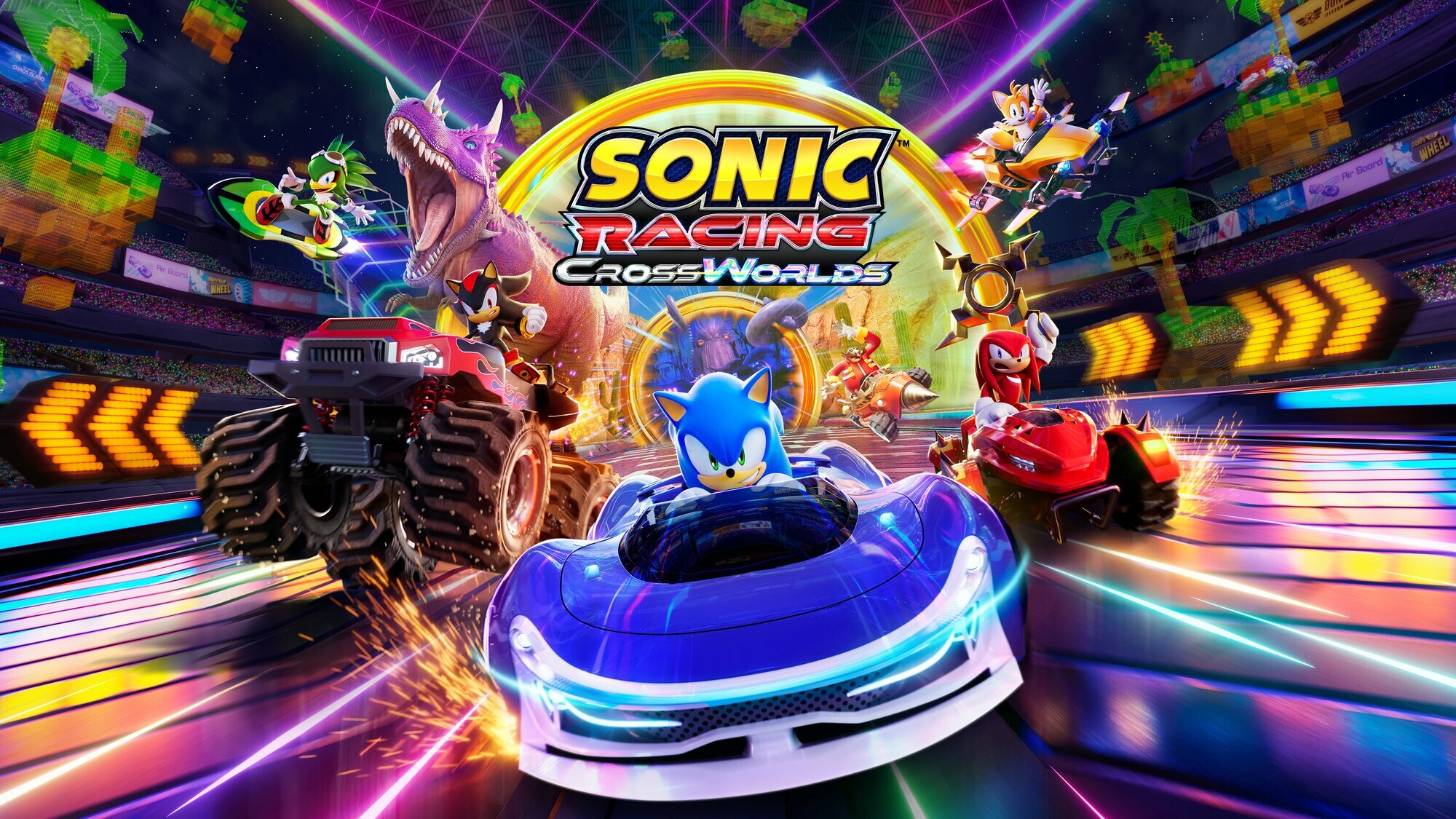 Sonic Racing CrossWorlds Standard Edition для Sony PlayStation | PS4 и PS5 на русском языке | Игра навсегда | Быстрая доставка (Турция)