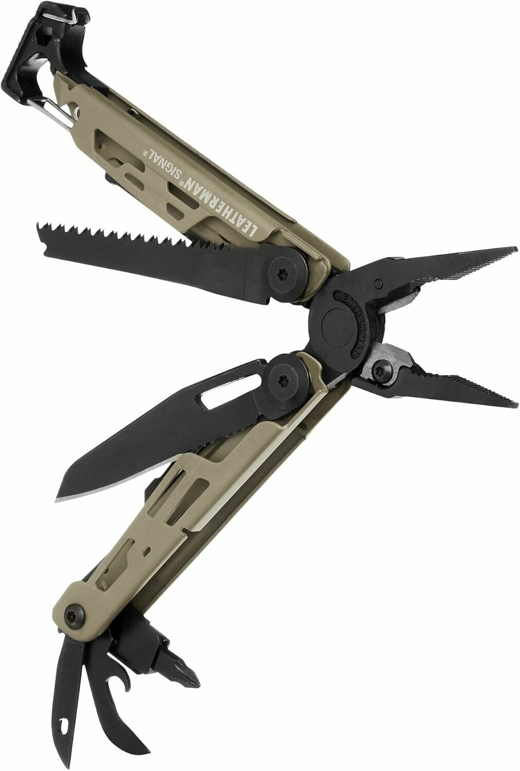 Мультитул LEATHERMAN Signal Coyote Tan 832720, 19 инструментов