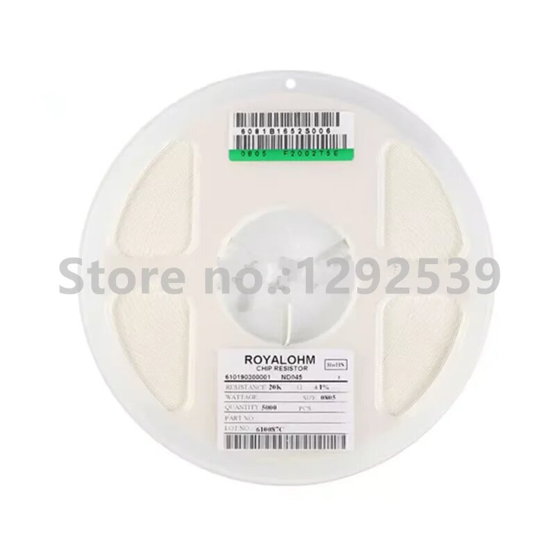 SMD резисторы 1% 0805 1/8W 0R~10M 33K
