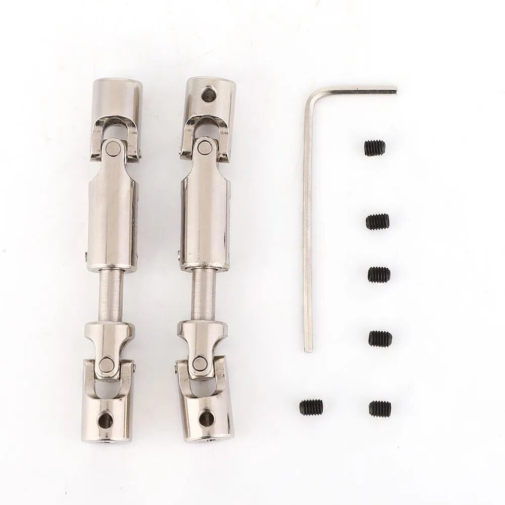 Карданный вал металлический 57-70мм для WPL моделей, 2шт