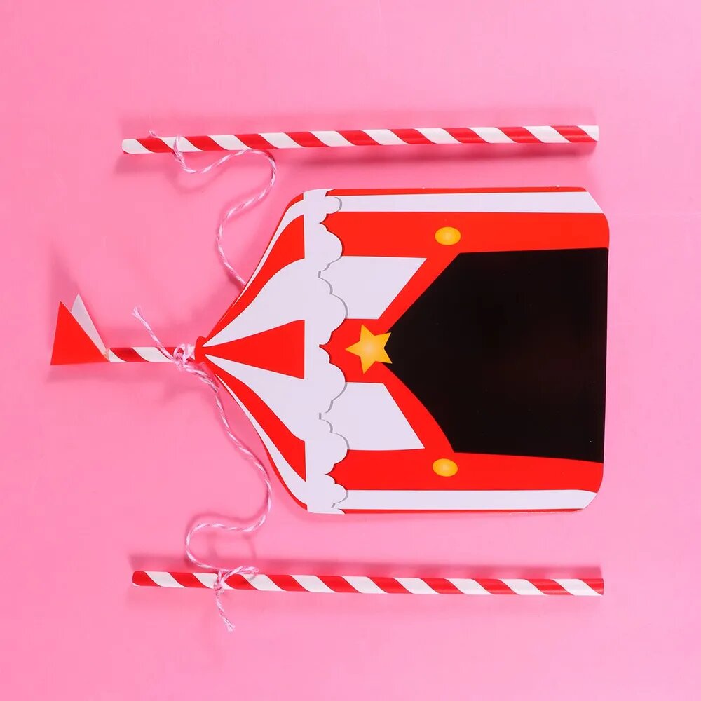 Декоративные зубочистки с изображением клоунов, украсьте вашу выпечку, 2 набора размер M