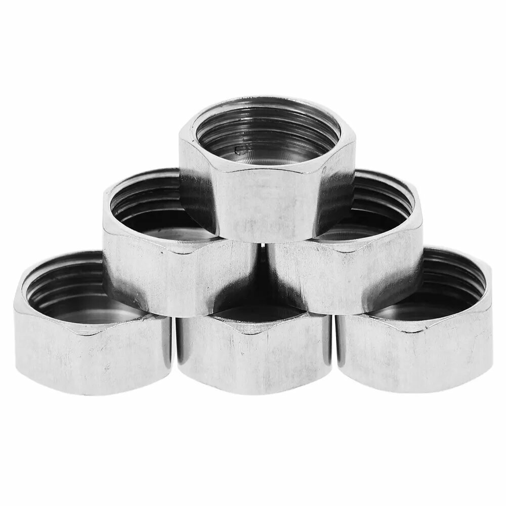 Уплотнительные Капсулы Из Нержавеющей Стали, Предотвращающие Утечки, Для Садовых Шлангов, 6Пакетов