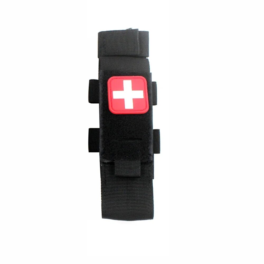 Черный MOLLE подсумок для турникета