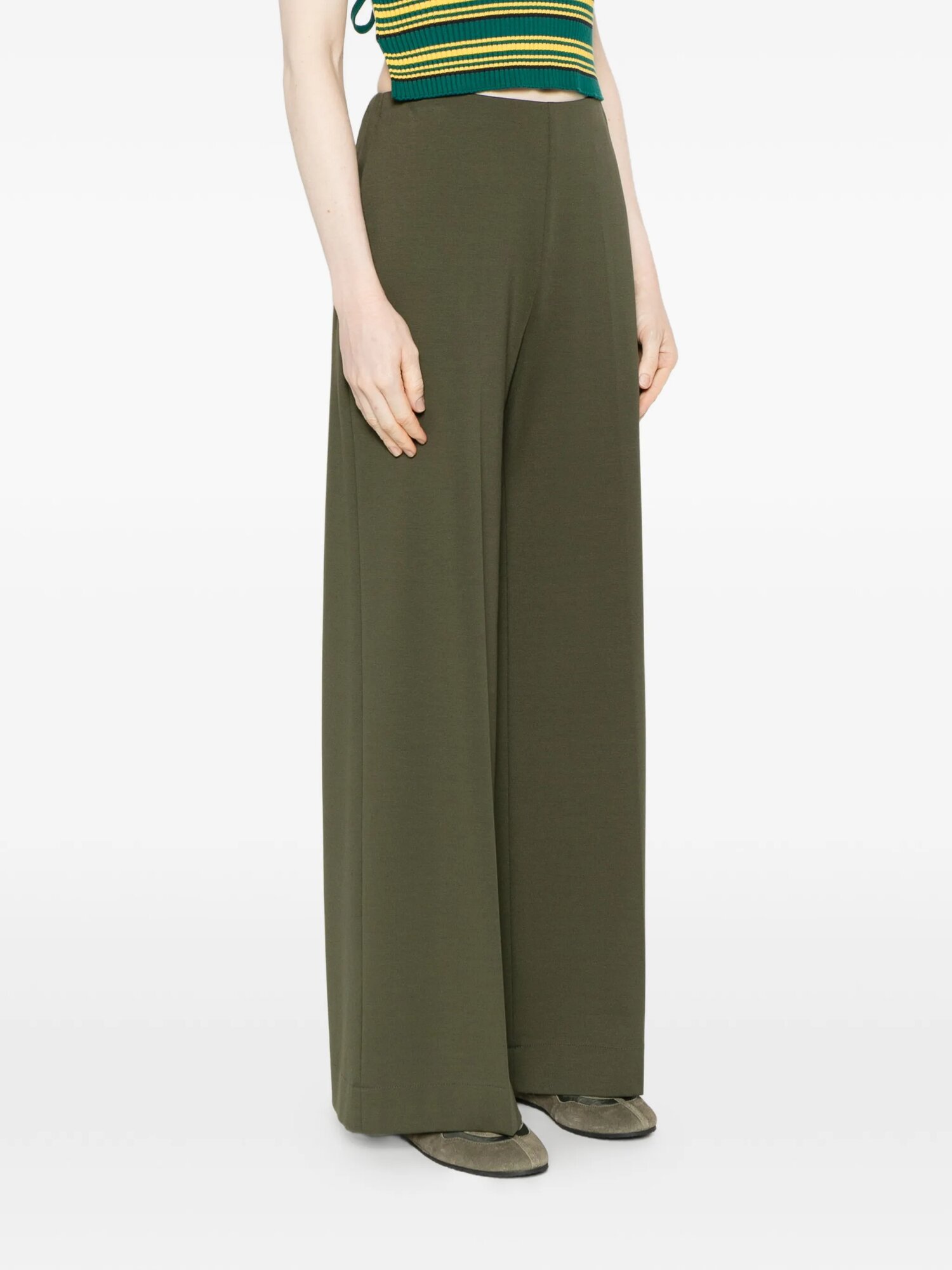 Брюки Harris Wharf London Elastasticated-waistband trousers, размер 46, green — фото 1