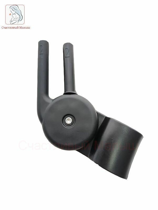 Зажим для крепления тента прогулочной коляски фиксатор дуги козырька для Cybex Priam 3/4, Mios 2/3. Клипса для крепления навеса, сменная деталь - Зажим №2