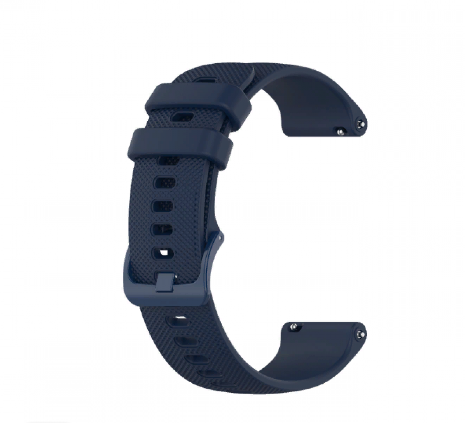 Сменный силиконовый ремешок MyPads Hypo для Xiaomi Watch S1 и S1 Active, быстросъемный, синий