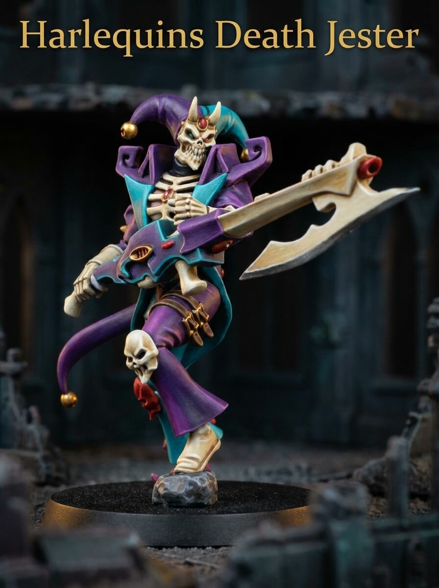 Harlequins Death Jester миниатюра