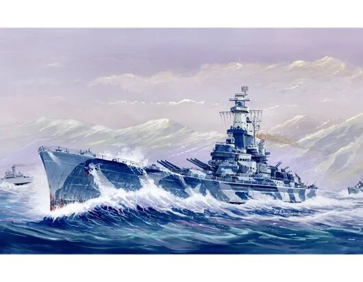 Trumpeter 05762 1:700 Линкор ВМС США Alabama BB-60 Сборная модель судна