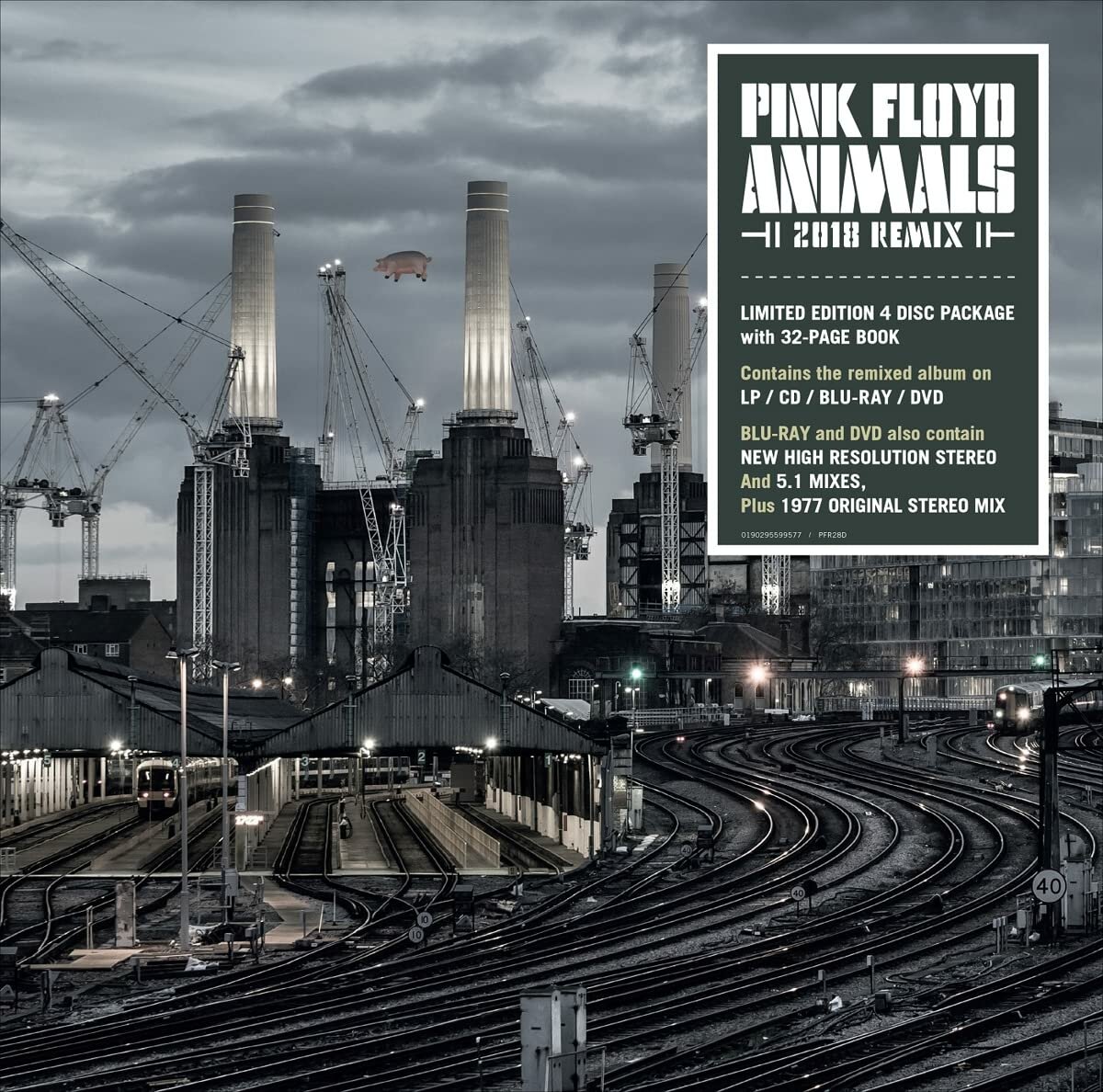 PINK FLOYD Animals (LP+CD+DVD+Blu-ray)
