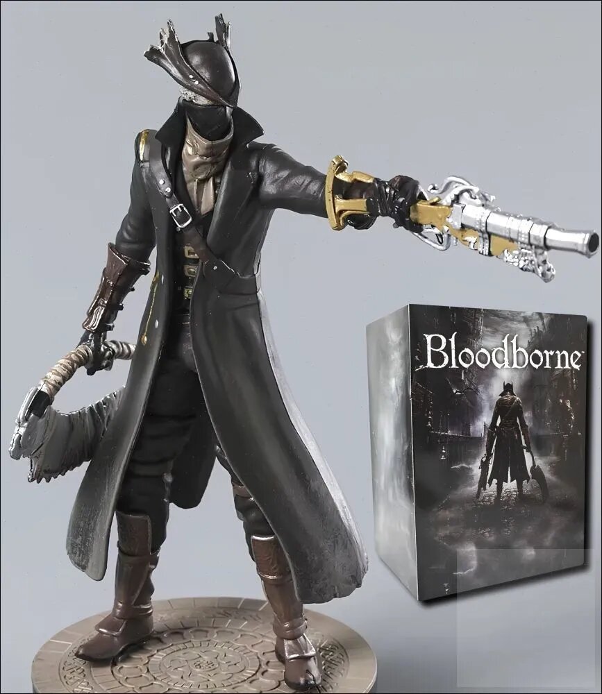 Фигурка Bloodborne Hunter Gecco / Бладборн Охотник крови (23см) коллекционная
