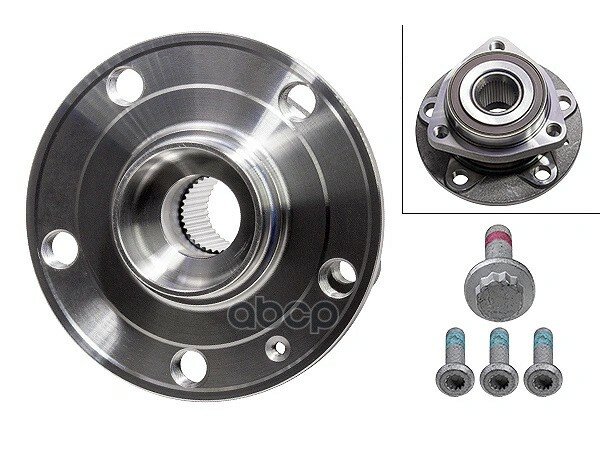Подшипник пер. ступ. ком/кт [cтупица] AUDI A3, SKODA Octavia, VW Golf 5/6/Touran/Caddy 1.2-2.0 03-> Fag арт. 713610990