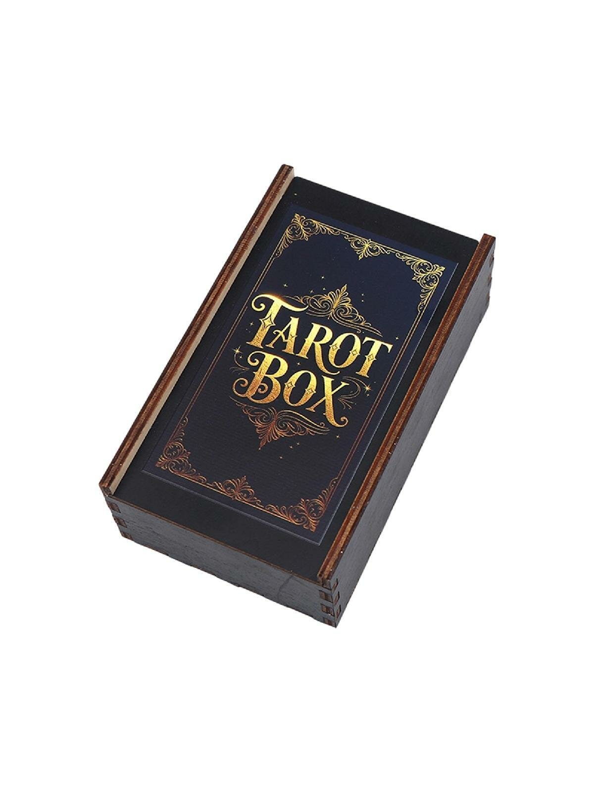 Банка Для Хранения Карт Таро Органайзеры для Карт Таро Футляр Для Карт Пустой Ящик Для Хранения Игровых Карт