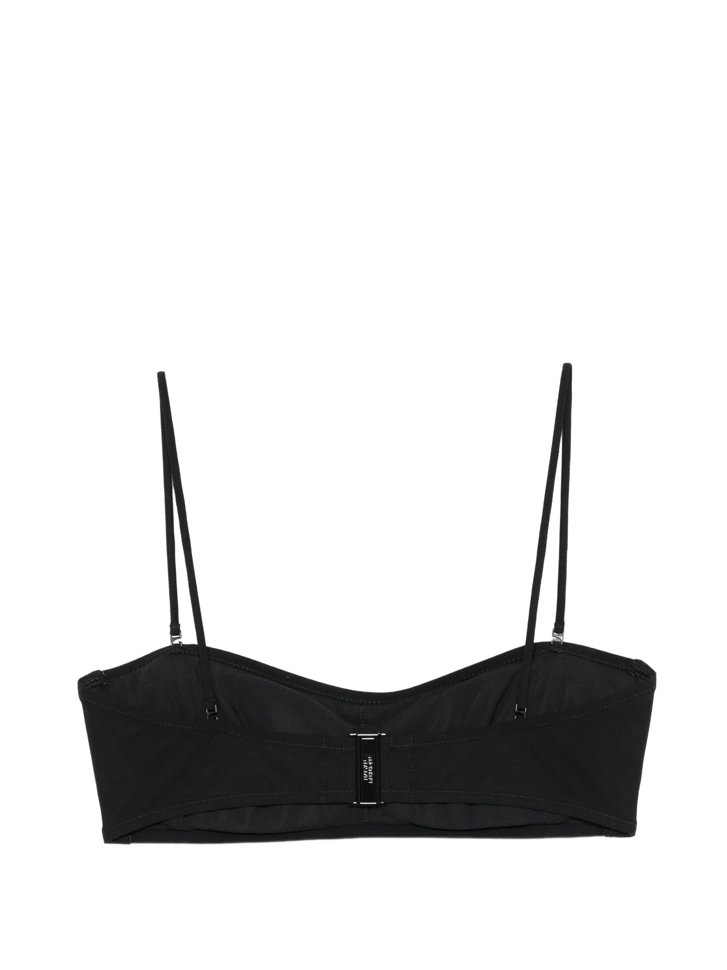 Купальник Maryan Mehlhorn Beaded bikini top, размер 40, черный/черный — фото 1