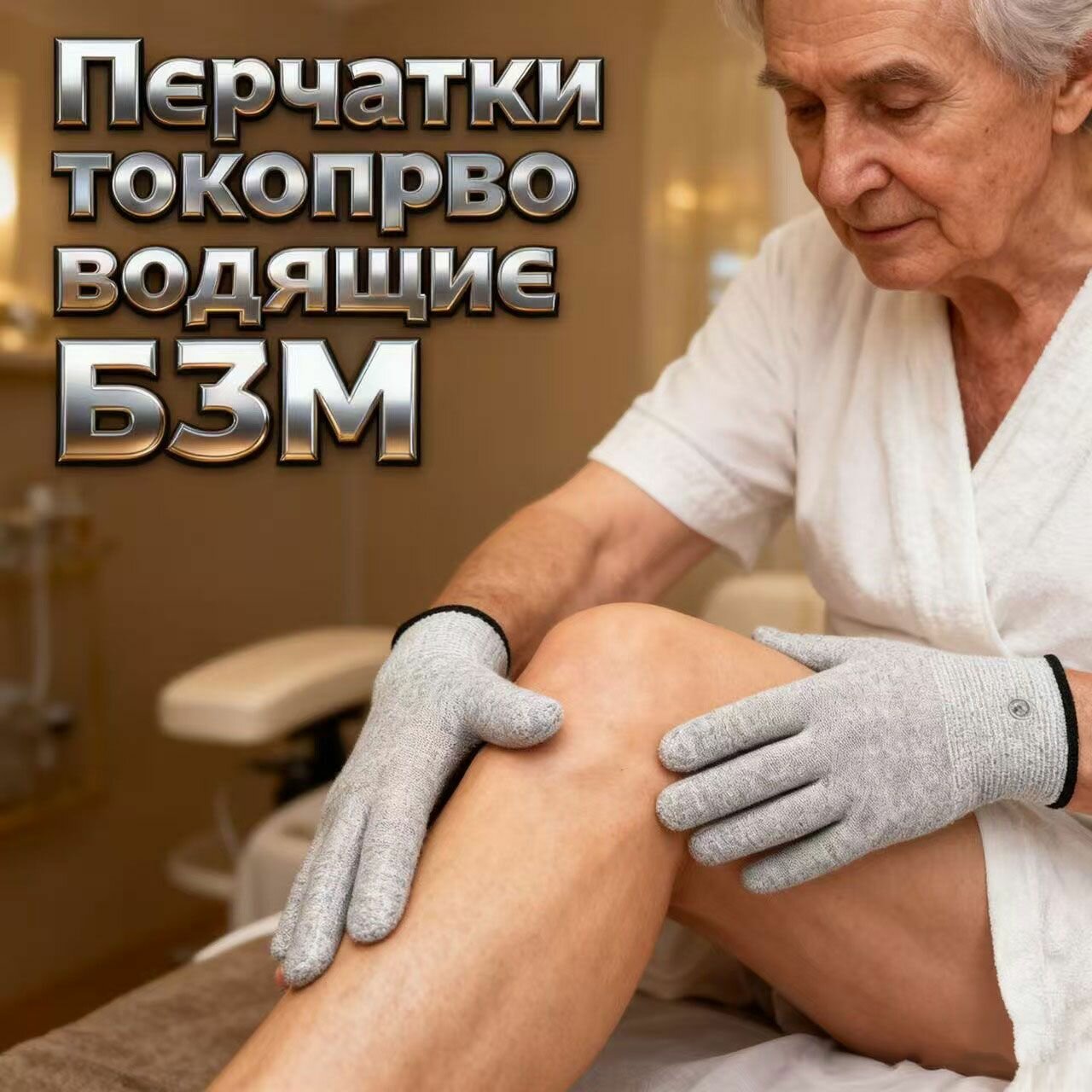 Токопроводящие перчатки fohow для размера BEM2.0 (кнопка установки)