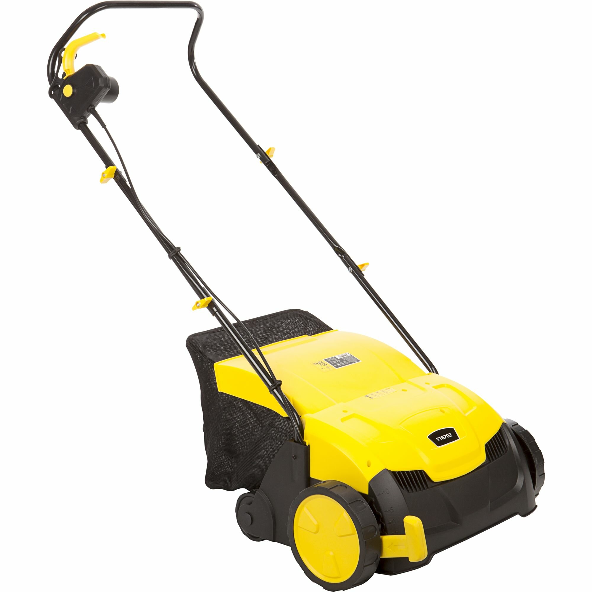 Скарификатор - Аэратор 2в1 для газона электрический YT6702 1300 Вт 32 см