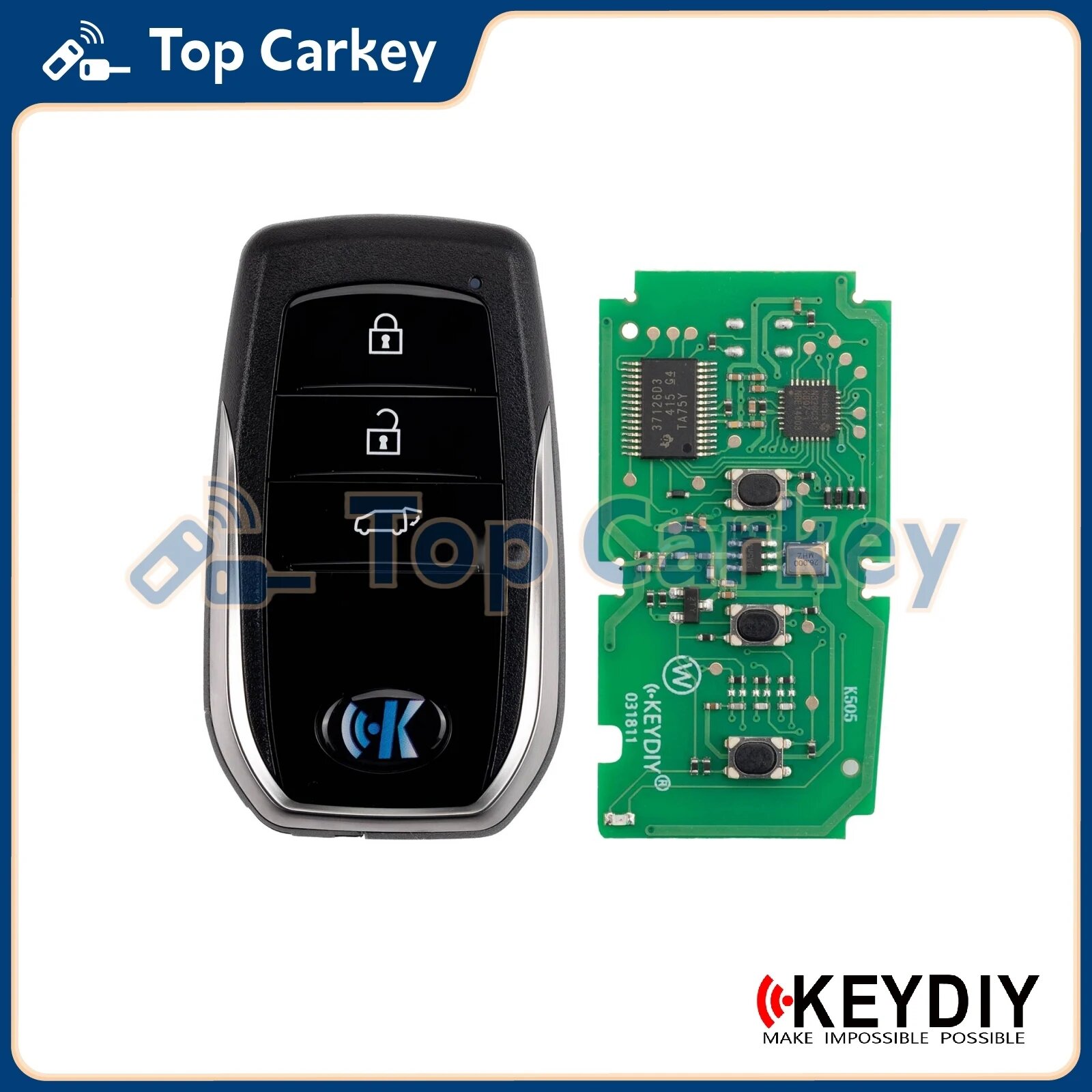 KEYDIY TDB01-3 для Toyota/Lexus, черный