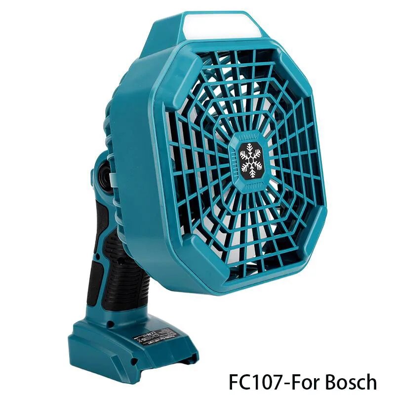 Многофункциональный вентиляторосвет для Bosch с литиевым аккумулятором 14,4-18V, 3В лампой FC103 FC104 FC105 FC106 FC107 FC108 бытовой-FC107