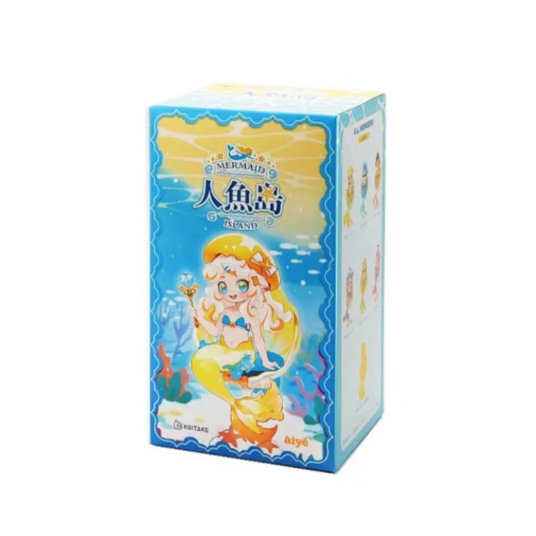 Оригинальная серия подвижных кукол-русалок Mermaid Island BJD в слепой упаковке, игрушки-русалки, украшения, милый