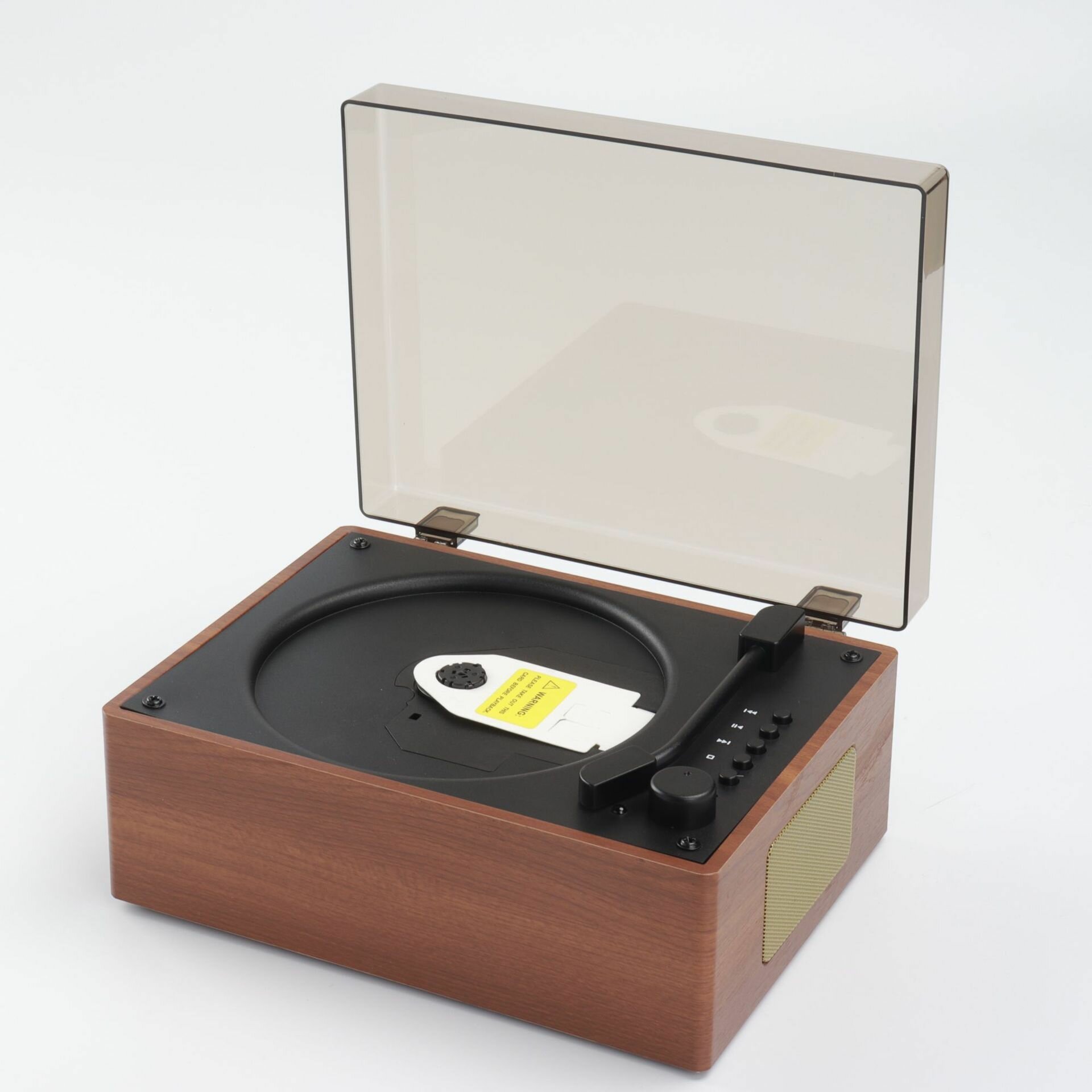 Винтажный CD-плеер MEIDEYA, HiFi Bluetooth колонка , с пультом дистанционного управления , Встроенная батарея2000 мАч