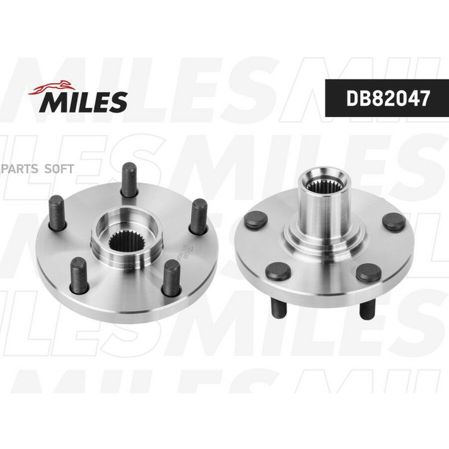 MILES DB82047 Ступица передняя Geely Emgrand EC7 08-16 (FE-1/FE-2) ()