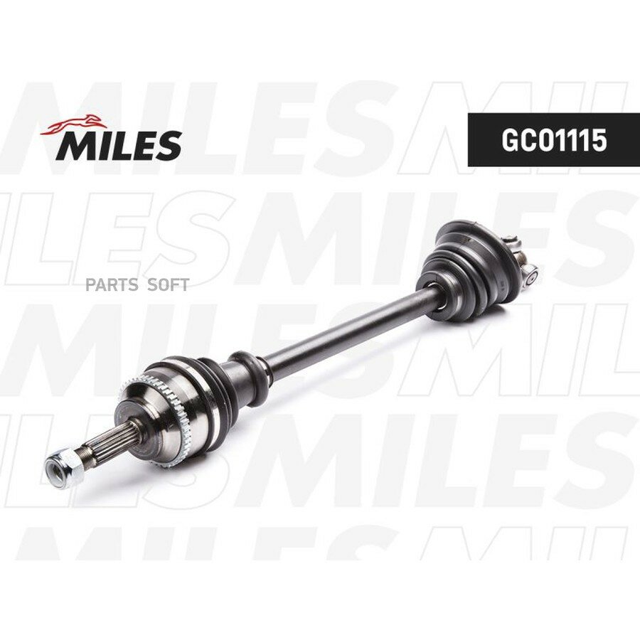 MILES GC01115 Привод в сборе RENAULT MEGANE I (96-00) 1.4-1.9D лев. ABS ()