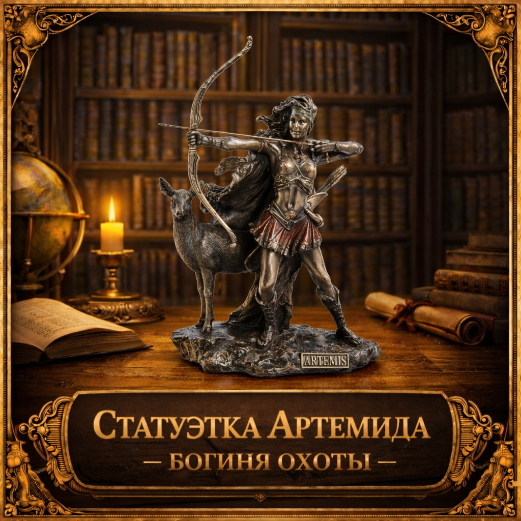 Статуэтка Артемида - богиня охоты