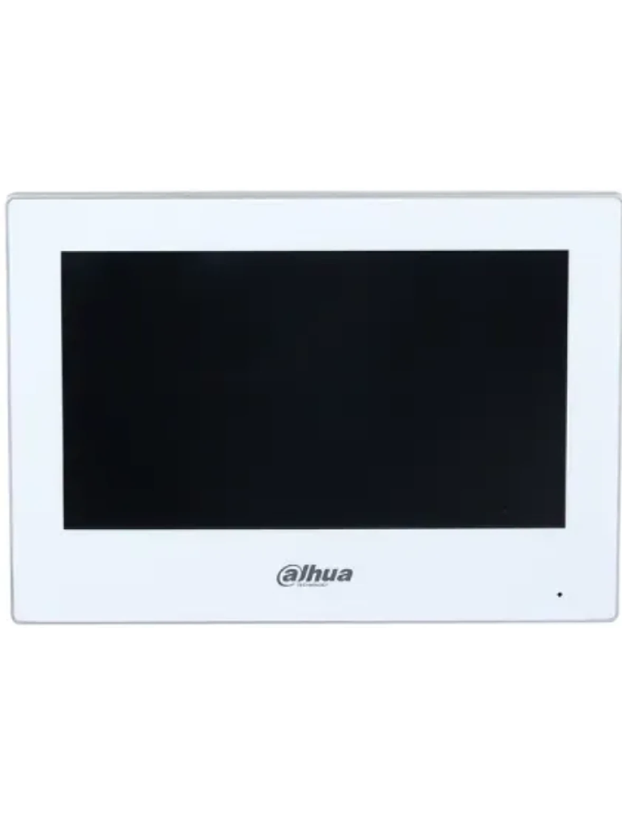 Видеодомофон Dahua "DHI-VTH2624GW-WP-EA", белый, сенсорный экран, Wi-Fi