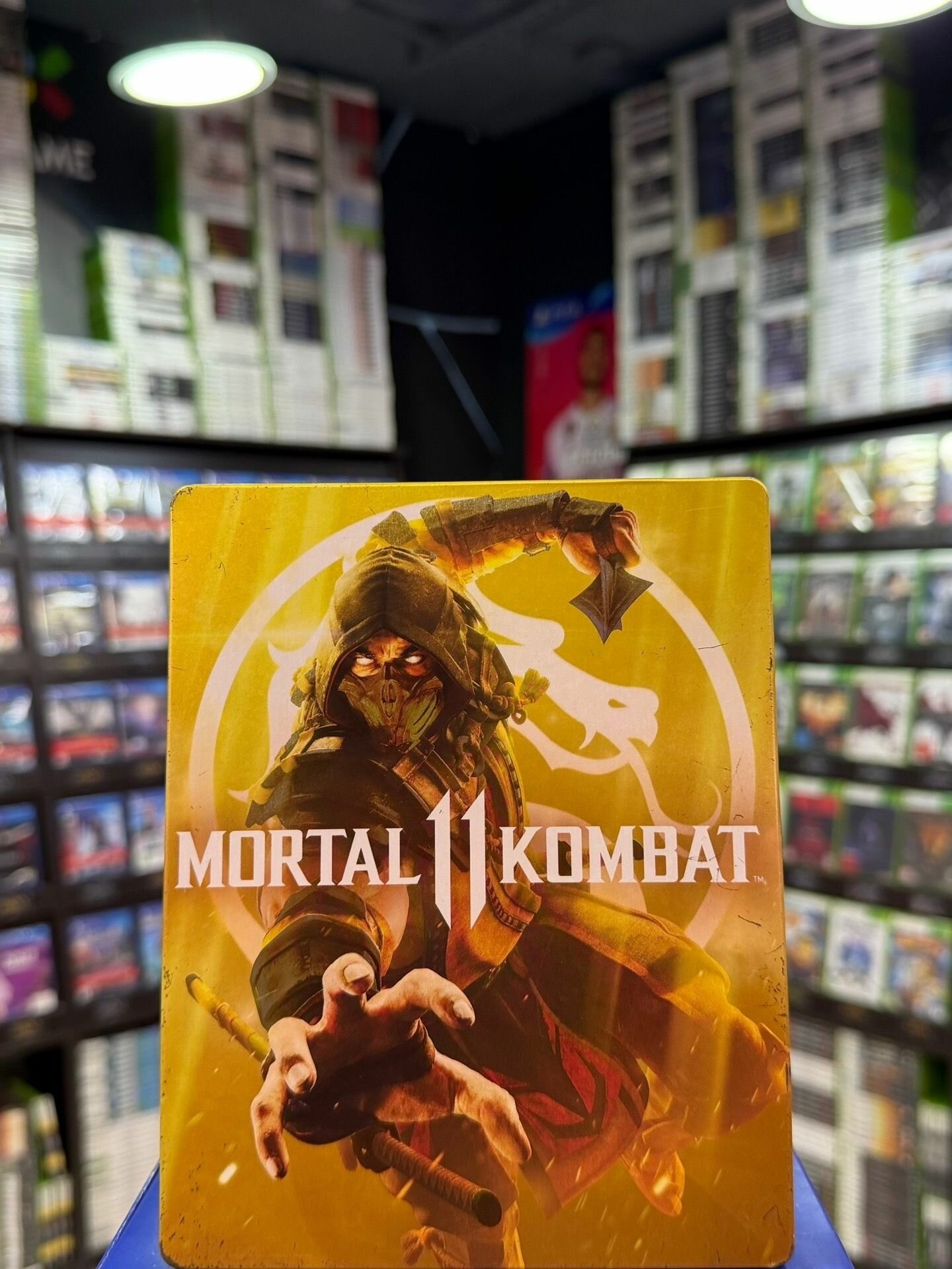 Игра Mortal Kombat 11 Steelbook PS4 (Box)