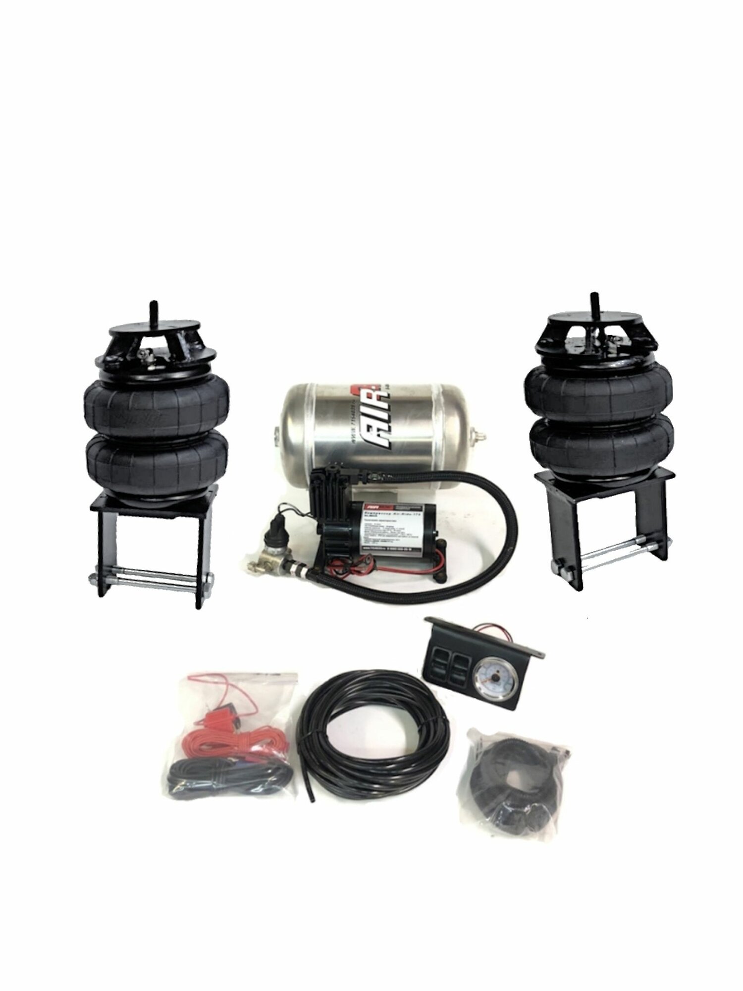 Пневмоподвеска Chrysler Town & Country, Voyager, Dodge Caravan, задняя ось + система управления 2 контура Air-Ride 212PS (ресивер)