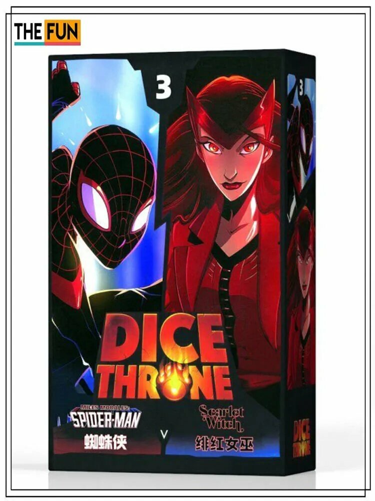 Настольная Карточная Игра Настольная DICE THRONE Игра (Китайская версия) Новая Версия Игры