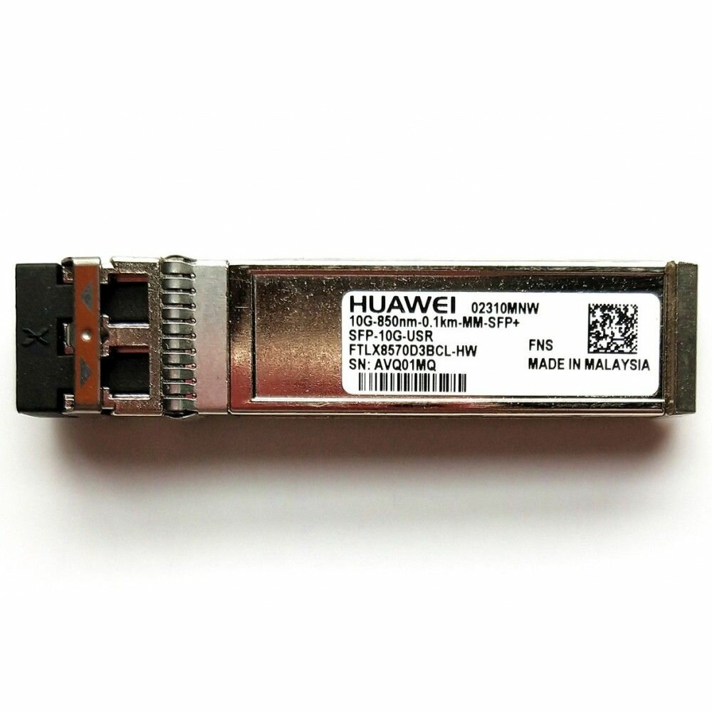 Трансивер Huawe* SFP-10G-USR 10GBase-USR SFP+ 10G 850nm 0.1km LC (02310MNW)