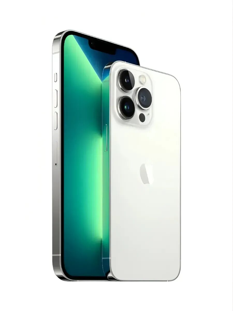 Новый оригинальный смартфон, гарантия подлинности Смартфон Apple iPhone 13 Pro, 128ГБ，экран 6.1", A15, White