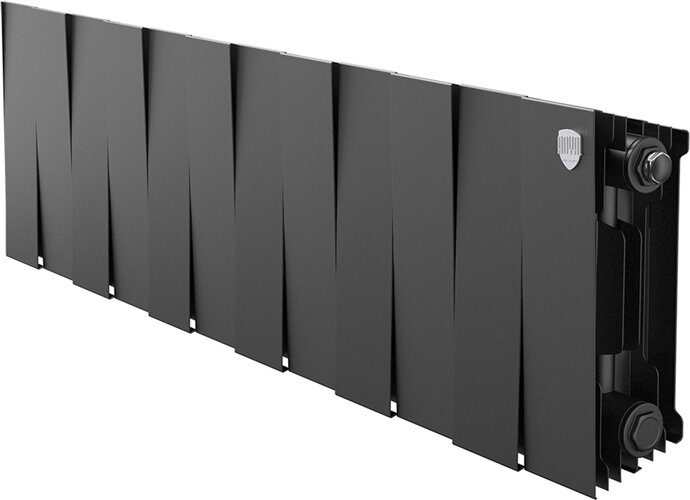 Royal Thermo PianoForte 200 Чёрный - 12 секц. биметаллический радиатор