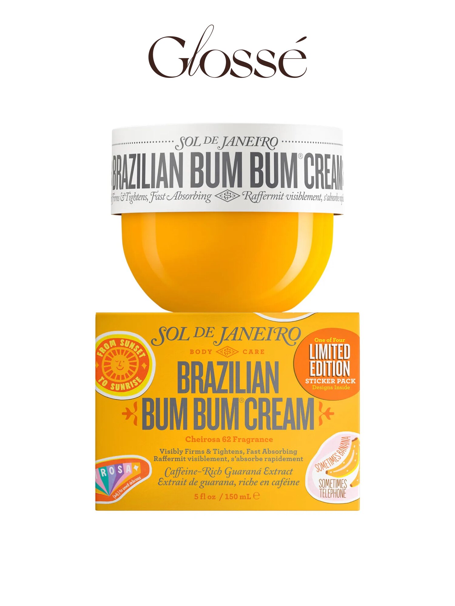 Sol de Janeiro крем для тела Brazilian Bum Bum Visibly Firming Refillable Body Cream with Caffeine-Rich Guaranà, 150 мл.