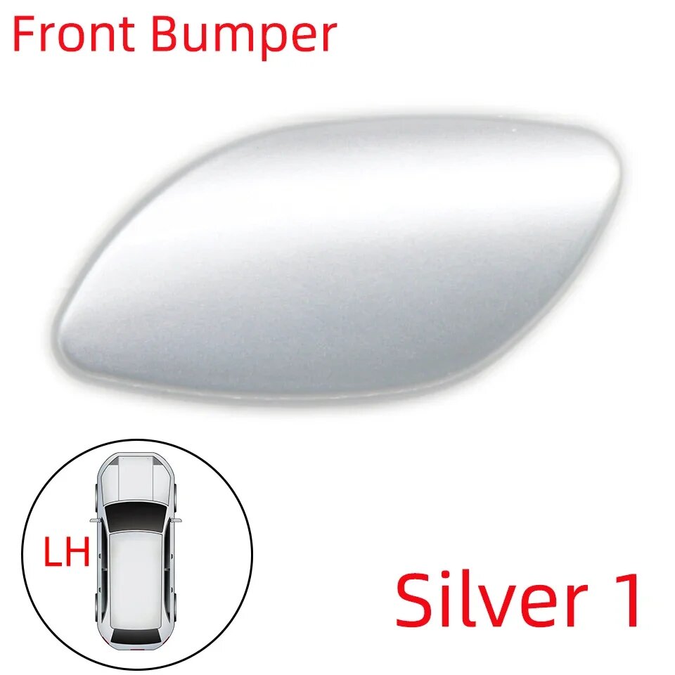 Крышка бампера Volvo S80 2007-2013, Silver 1 LH