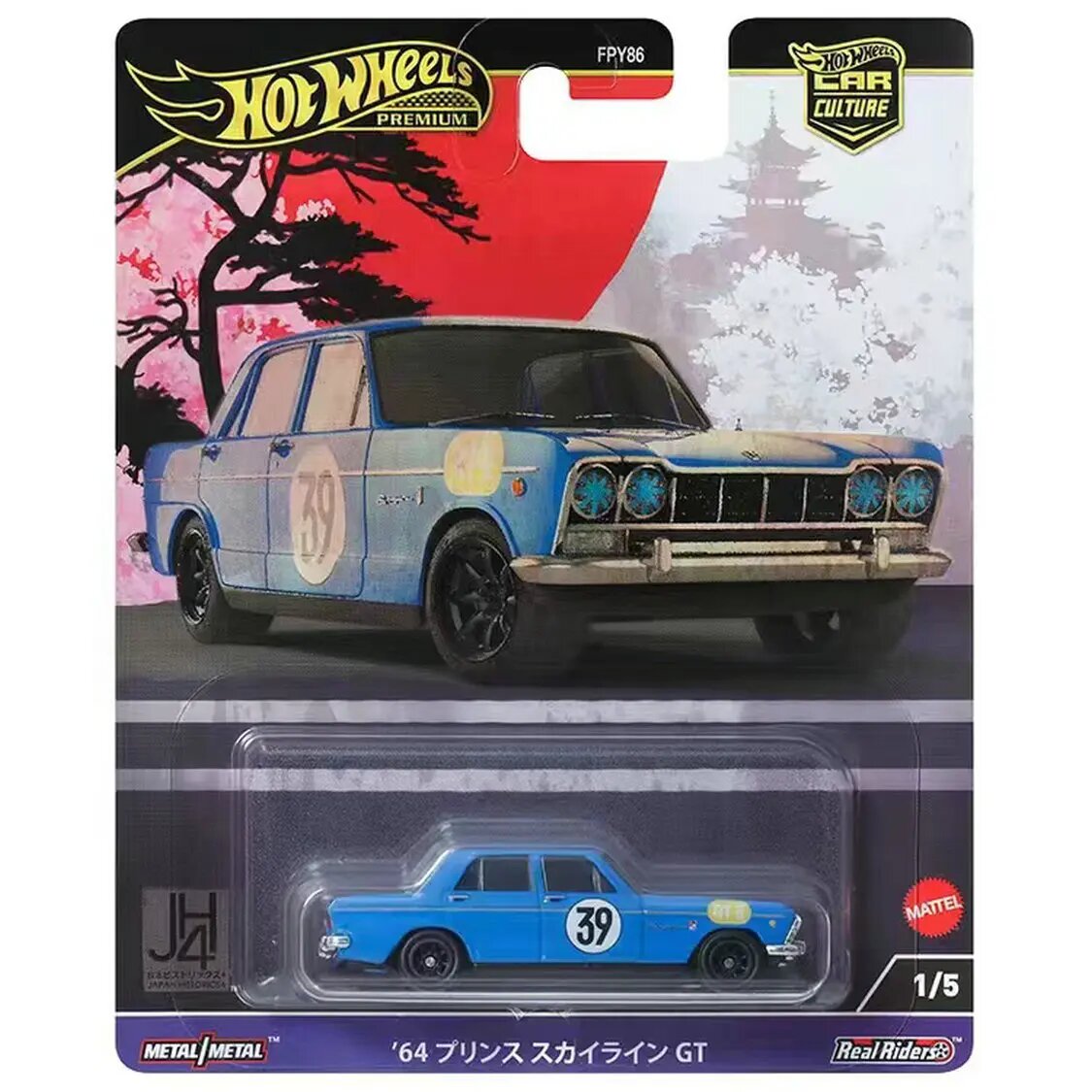 Масштабная модель автомобиля Hot Wheels Car Culture Fpy86 Ferrari F50 Porsche Carrera GT Nissan R34 LFA