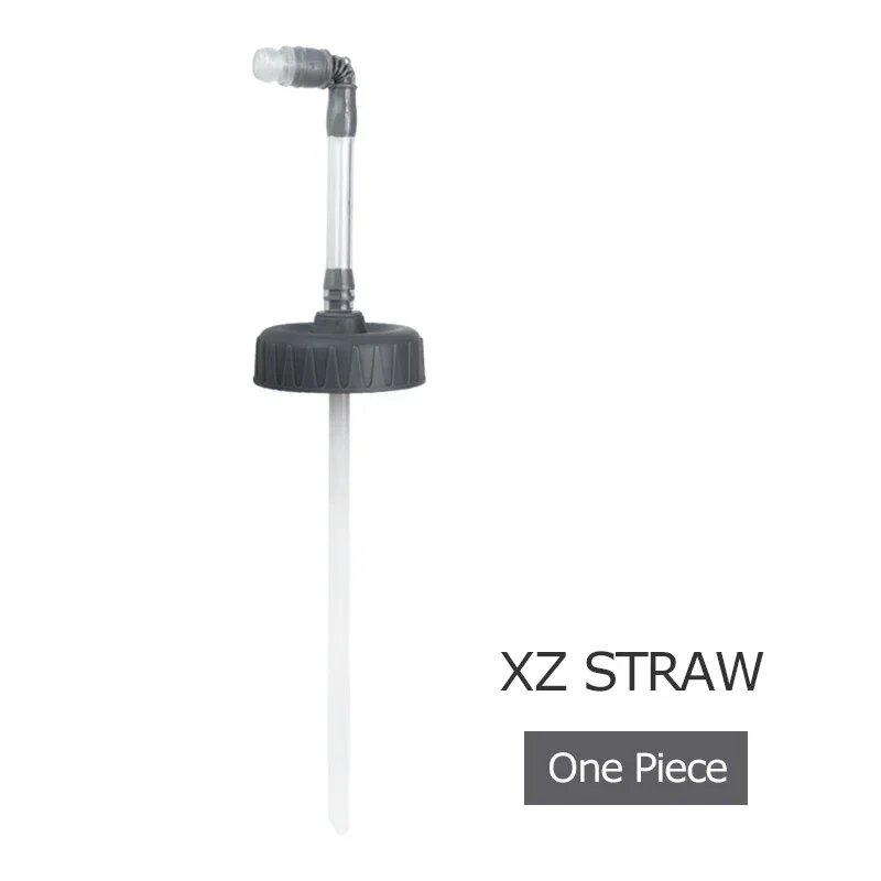 Бутылка для воды с трубочкой XZ Straw, One Piece, Цвет: Straw