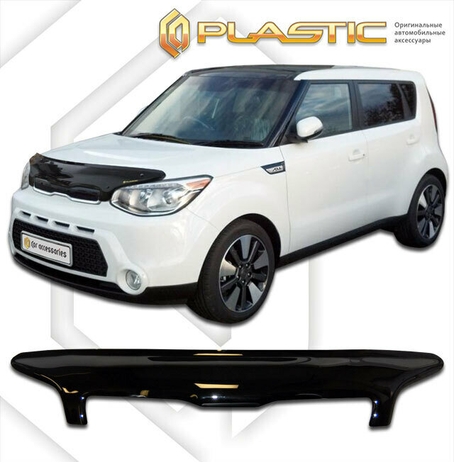Дефлектор капота Kia Soul 2014-2017