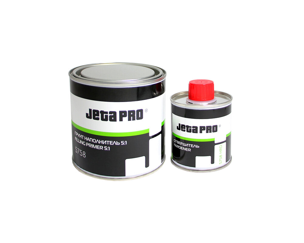 JETA PRO Акриловый грунт 5+1 черный (0,8л+0,16л)