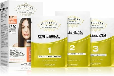 Осветлитель для волос Alfaparf Milano Il Salone Milano Straightening Kit Illuminating Linseed Oil, для женщин, 1 шт