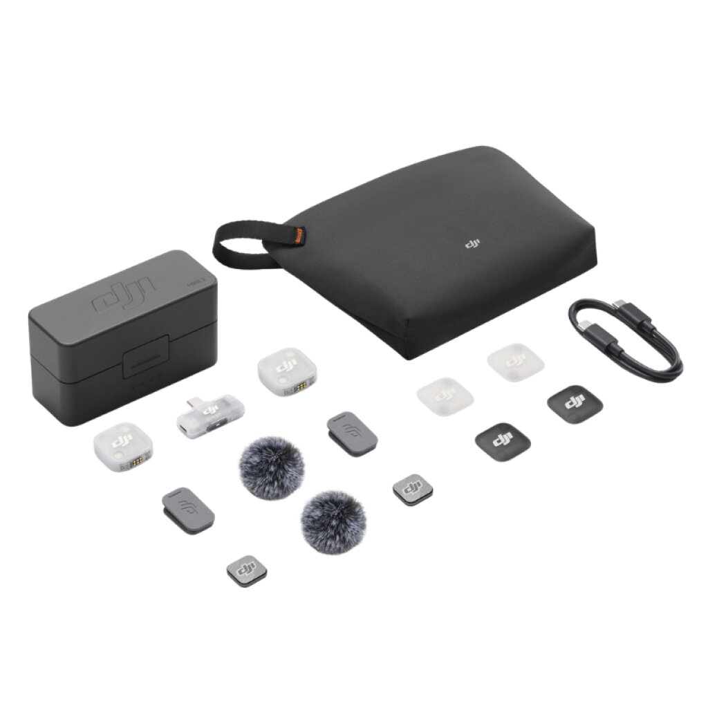Беспроводной Микрофон DJI Mic Mini 2 (2 TX + 1 Mobile RX + Charging Case)