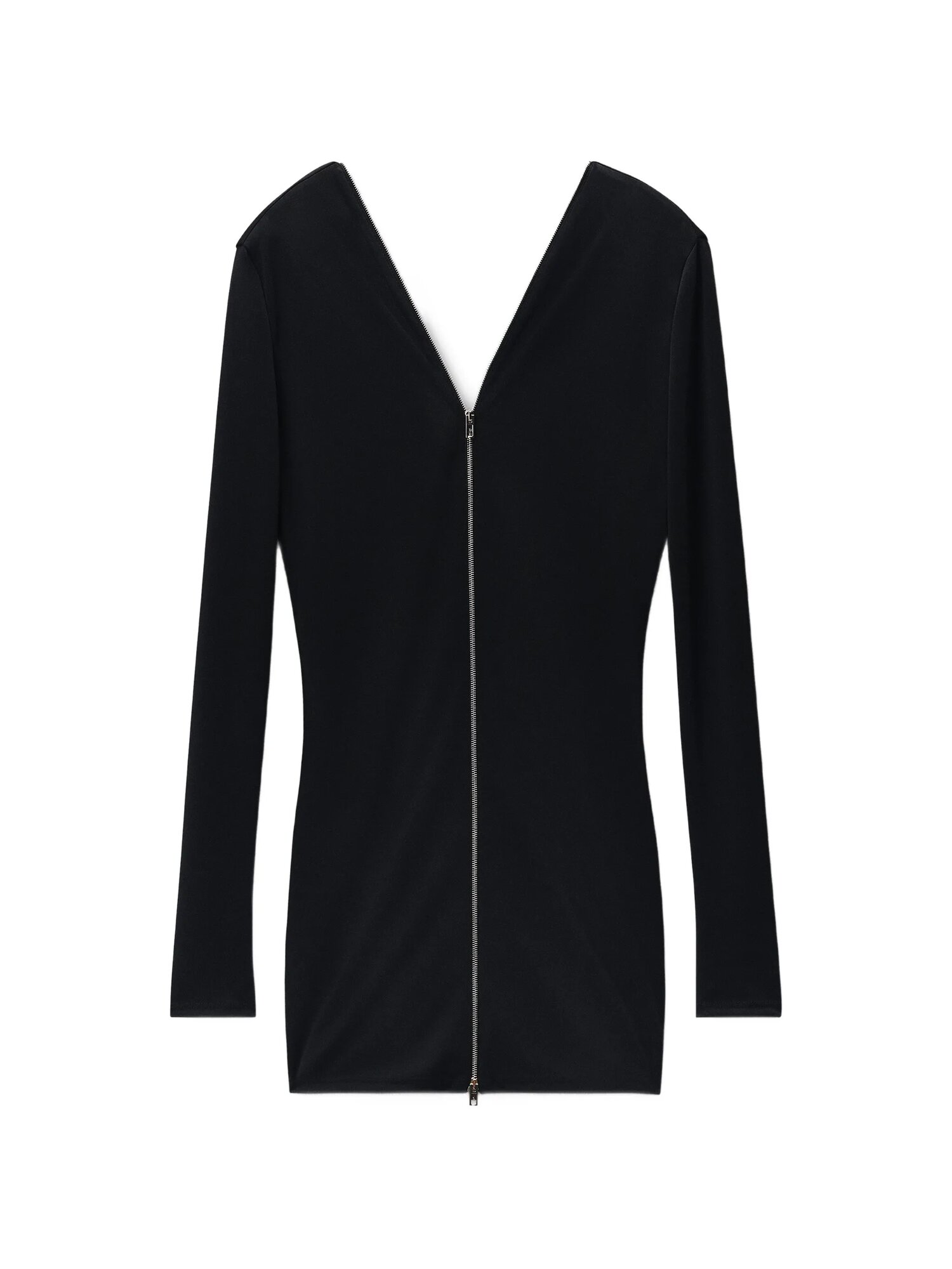Платье Continuous zipper mini dress