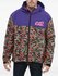 Куртка DSQUARED2 Logo-print panelled jacket, размер 50, purple